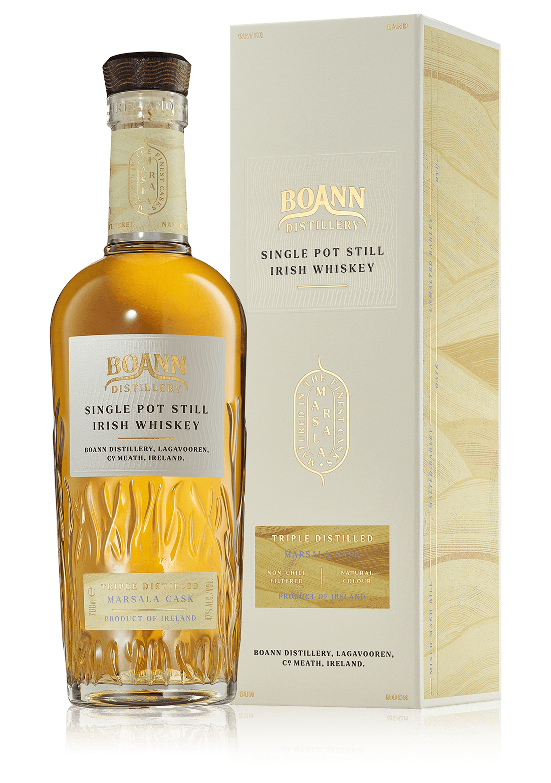 Boann Distillery - Triple Distilled Marsala Cask 47%